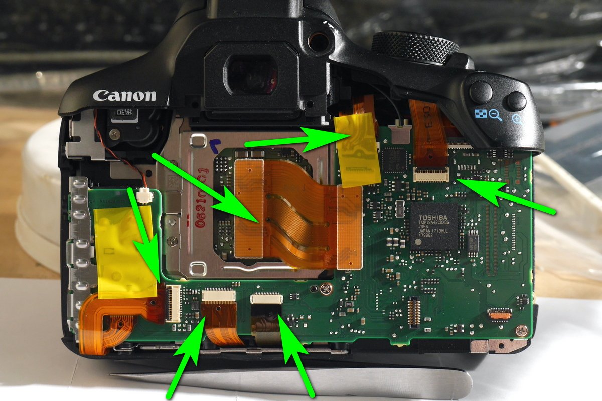 Turning Canon 1300D to a Full Spectrum Camera - Full Spectrum